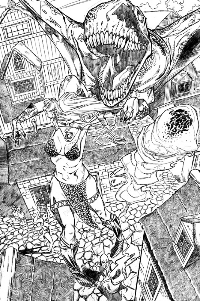 Random Comic Pages by Martin Szymanski at Coroflot.com