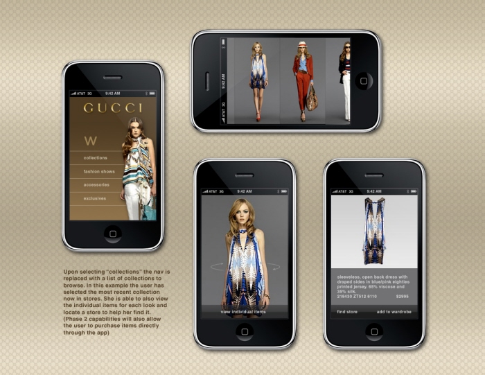 An upload by William Lukach on Coroflot: to the project Gucci