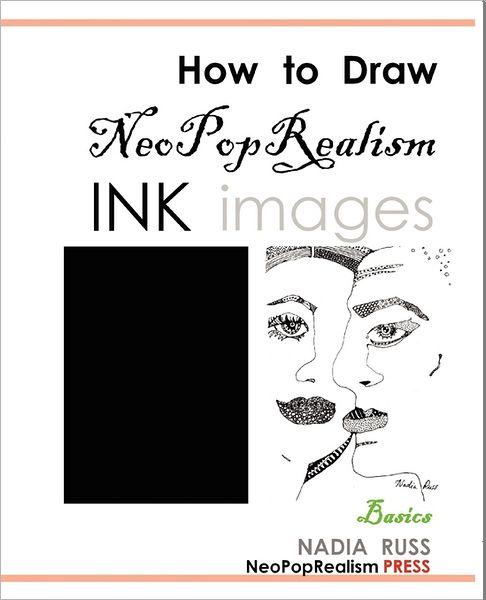 Instructional series of books teaching how to draw NeoPopRealism ink ...