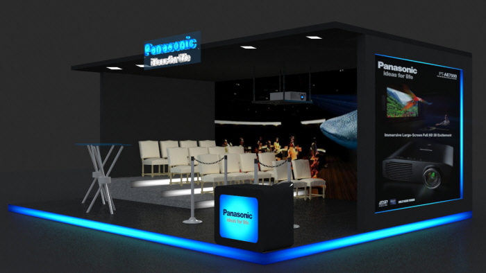 Panasonic stall by Yusuf Ansari at Coroflot.com