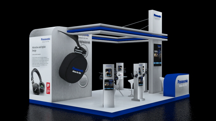 Panasonic stall by Yusuf Ansari at Coroflot.com