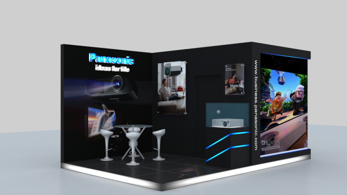 Panasonic stall by Yusuf Ansari at Coroflot.com