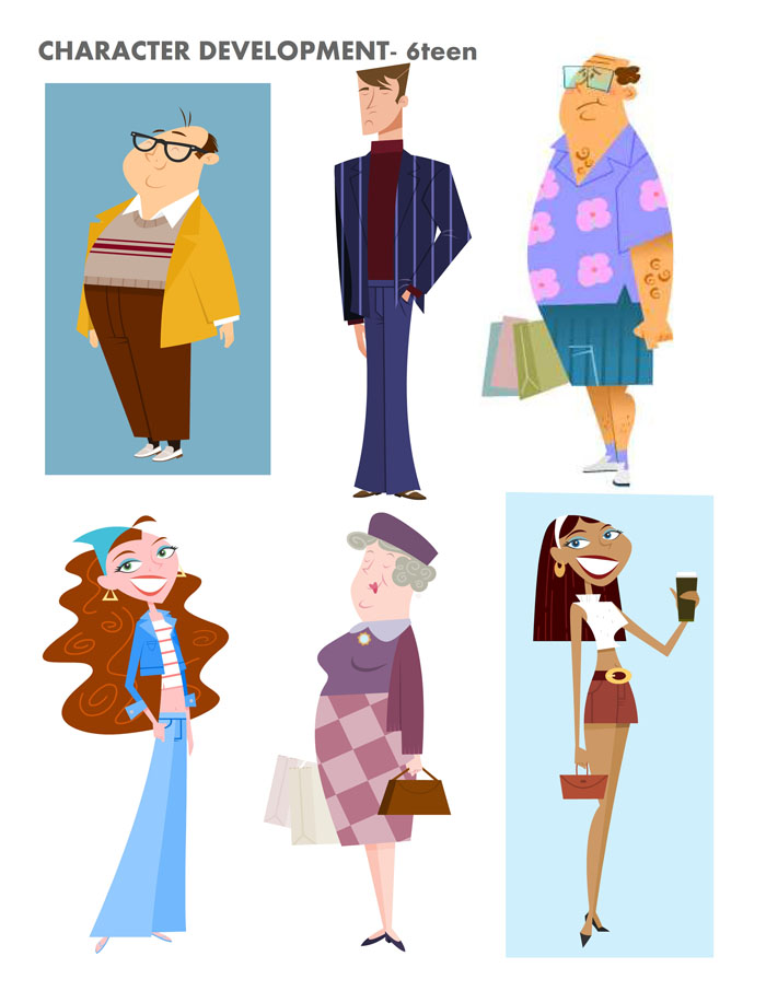 Development, Character & Prop Design by Karen Lessmann at Coroflot.com