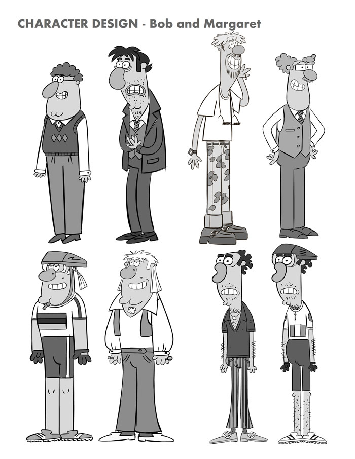 Development, Character & Prop Design by Karen Lessmann at Coroflot.com