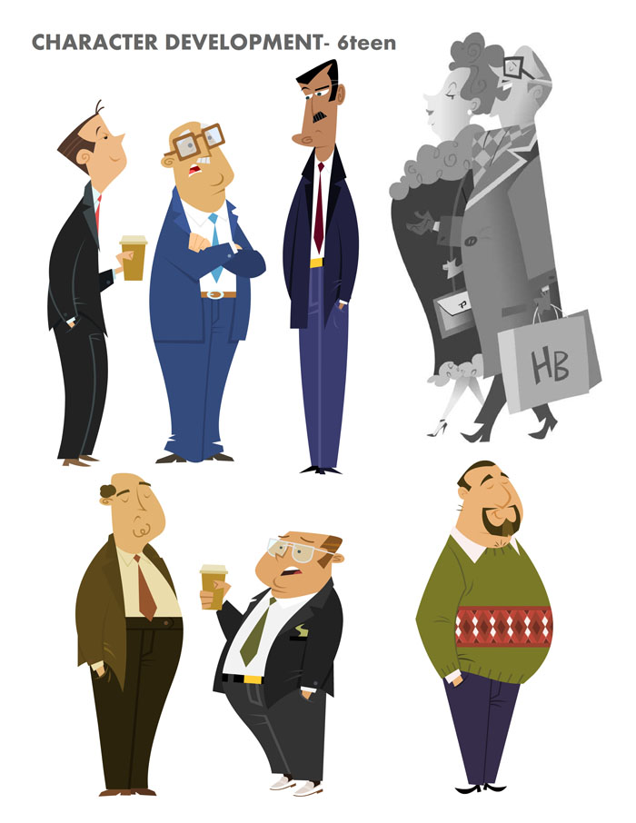 Development, Character & Prop Design by Karen Lessmann at Coroflot.com