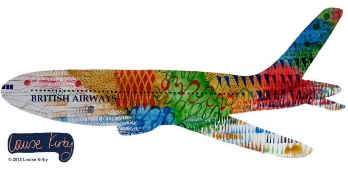 British Airways Art Competition by Louise Kirby at Coroflot.com