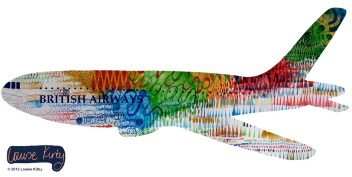 British Airways Art Competition by Louise Kirby at Coroflot.com