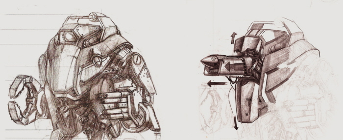 Sketches by Igor Sobolevsky at Coroflot.com