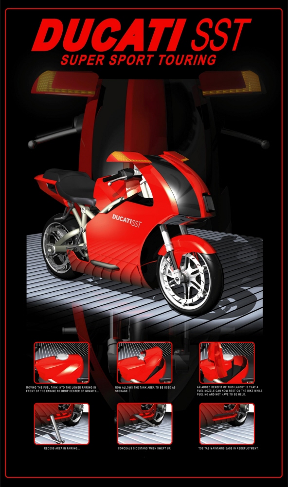 DUCATI Motorcycle - Design Your Own Ducati Contest by Sean Flickinger ...