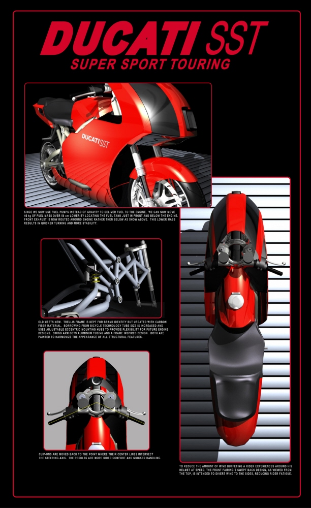 DUCATI Motorcycle - Design Your Own Ducati Contest by Sean Flickinger ...