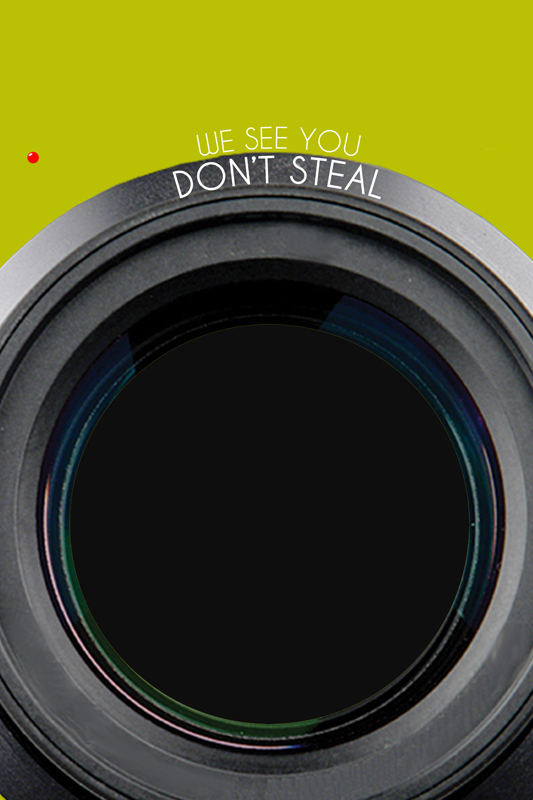 Stop Stealing Poster by Tin Chan at Coroflot.com