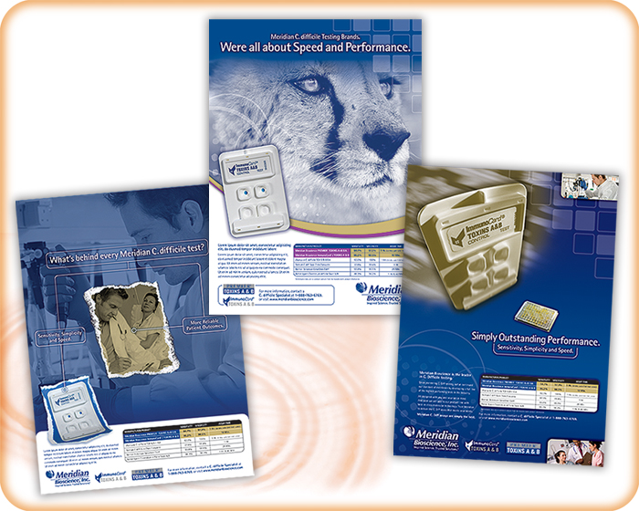 Meridian Bioscience by brandocity, accelerating business at Coroflot.com