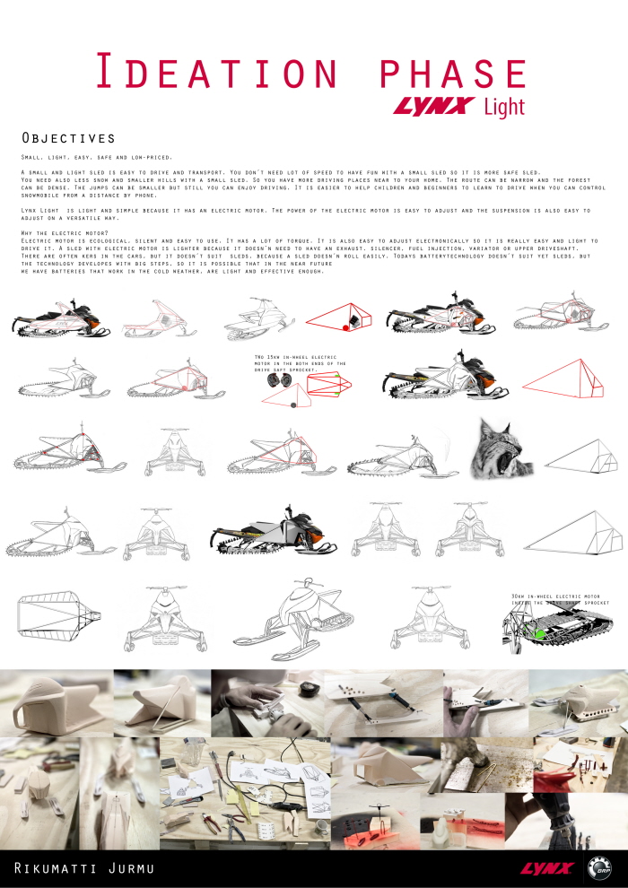 BRP Snowmobile design competition 2015 by Rikumatti Jurmu at Coroflot.com