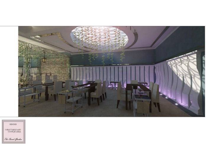 Secret Garden Restaurant Design by Nicholas Chuwattanakul at Coroflot.com