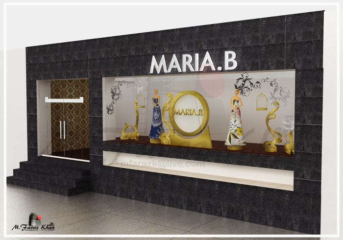 Maria.B Outlet Design by Muhammad Faraz Khan at Coroflot.com