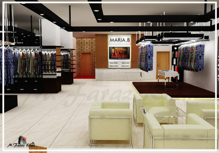 Maria.B Outlet Design by Muhammad Faraz Khan at Coroflot.com