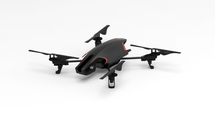 Drone Quadricopter Design - Cuadricoptero diseño by Juan José Foc at ...