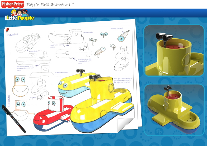 An upload by Andy Wall on Coroflot: to the project Interactive Toy Project