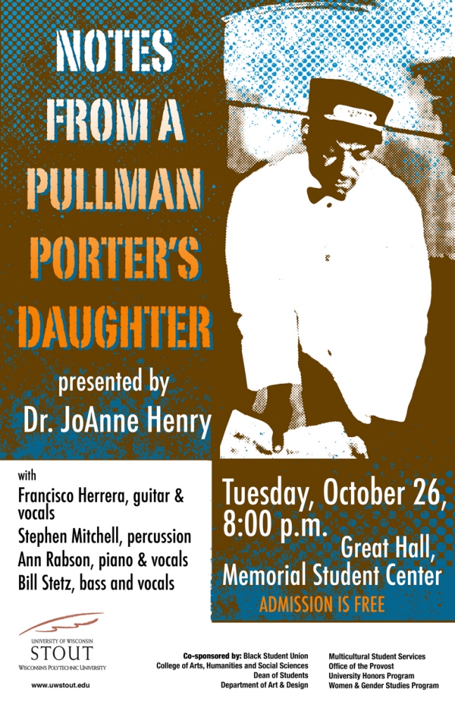 Poster Design University of Wisconsin at Stout by John Diebel at ...