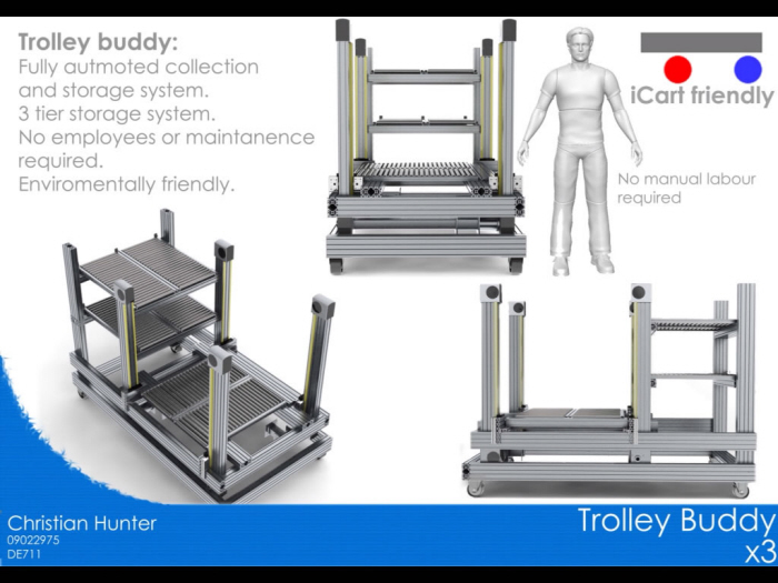 iCart Trolley Buddy by Christian Hunter at Coroflot.com