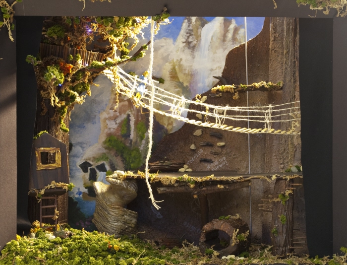 Small Scale Set Design Model by Olivia Roberts at Coroflot.com