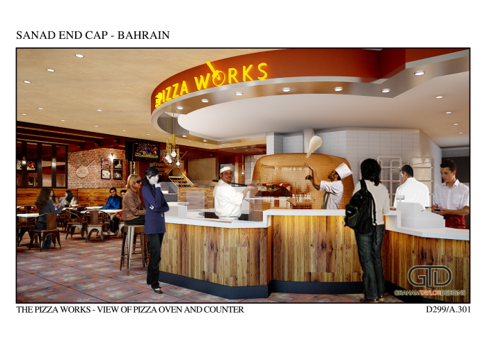 Interior Design - The Pizza Works Restaurant by Long Nguyen Sanh Quy at ...