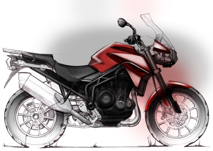 Triumph Tiger Explorer by Mark Wells at Coroflot.com