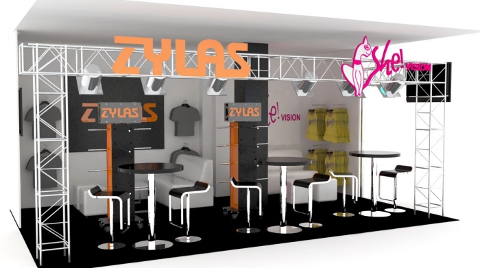 stand y showroom moda para el mundo by Andrés Ramírez at Coroflot.com