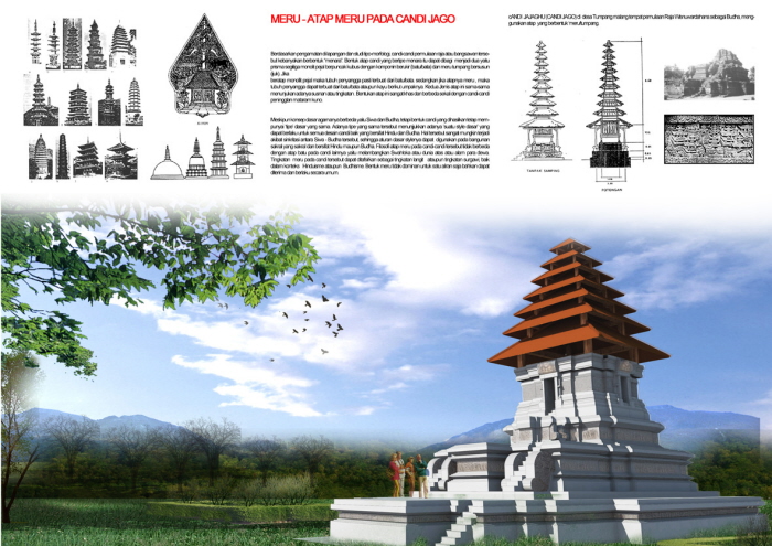 Rekonstruksi Candi Jago-Candi Kayu by Antonius Richard Rusli at ...