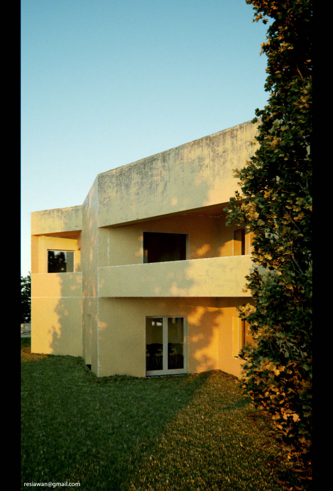 Color Grading Exterior Render by Ba rez at Coroflot.com