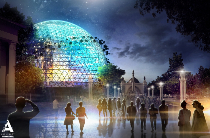 Concept of the pavilion of Atomic Energy. by Rostislav Nikolaev at ...