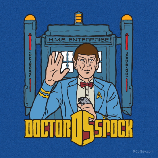 Doctor Spock T-Shirt by Randy Coffey at Coroflot.com
