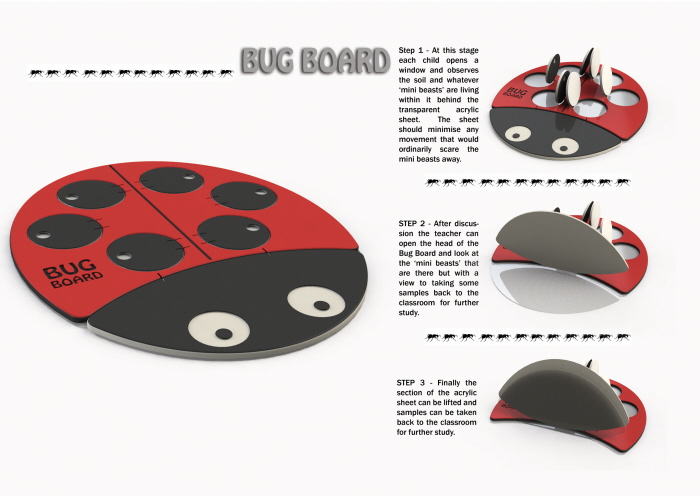 Bug Board - Children's outdoor educational tool. by Chris Peel at ...