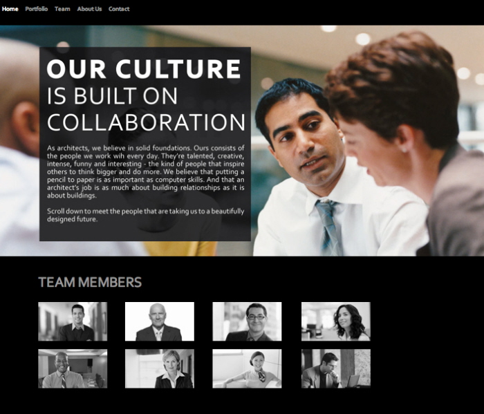 Web Designs by Ashley Stoneking at Coroflot.com