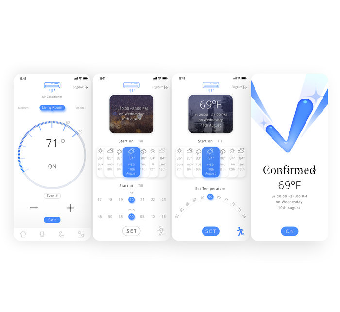 An upload by yong hwan Kwon on Coroflot: to the project Home Smart Home