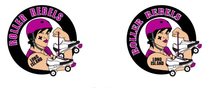 Roller Rebels Logo by Sally Tsai at Coroflot.com