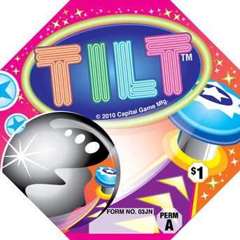 Gaming Ticket Design by Sarah Akers at Coroflot.com