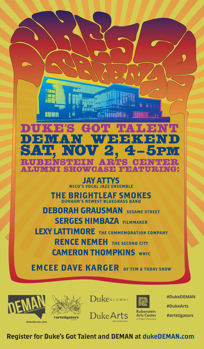 Duke's Got Talent Poster Design by Robby Poore at Coroflot.com