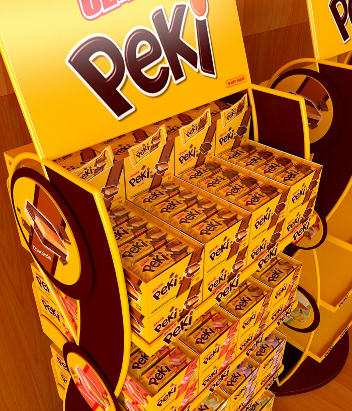 Peki Display Gondola by Umair Khan at Coroflot.com