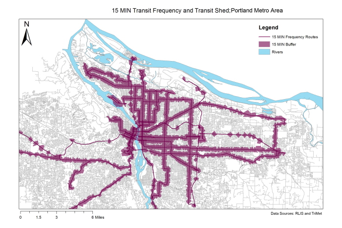 Transit Desert: GIS by Tony Vi at Coroflot.com
