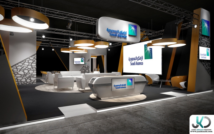 Aramco - 3d Exhibition design ( Concept A ) by Jamil Khalili at ...