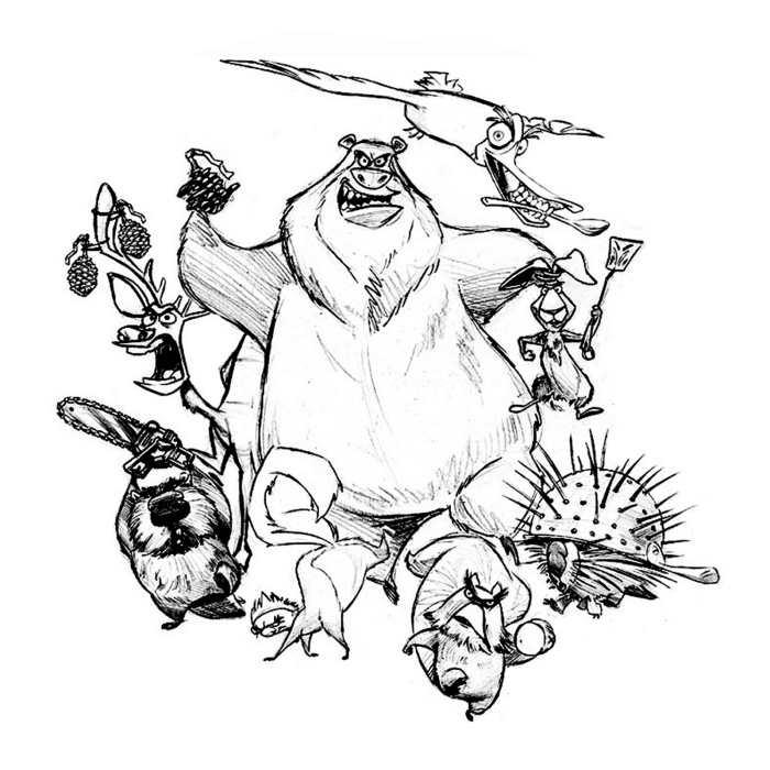 Character Art/Design by Jim Valeri at Coroflot.com