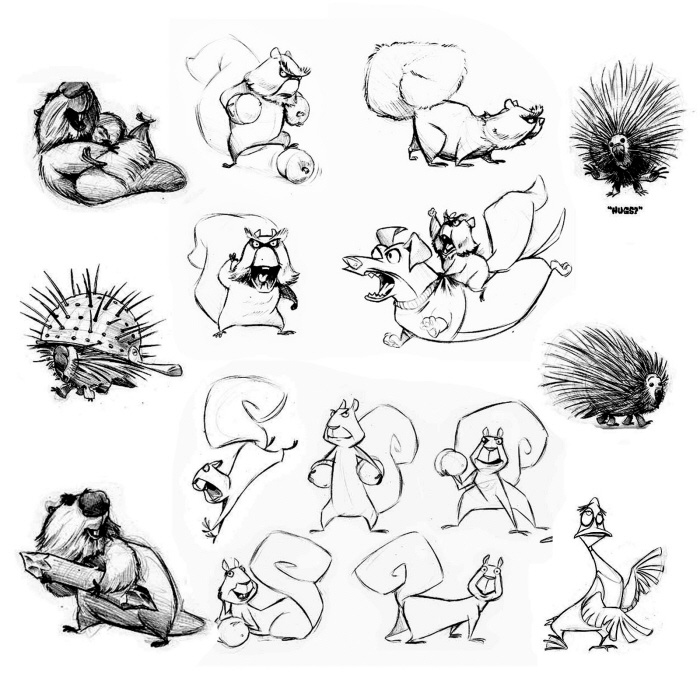 Character Art/Design by Jim Valeri at Coroflot.com