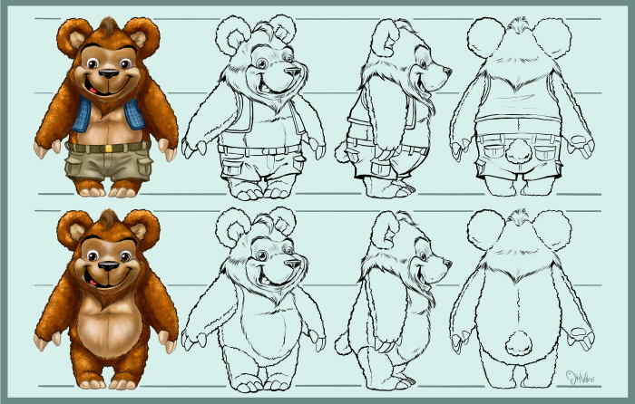 Character Art/Design by Jim Valeri at Coroflot.com