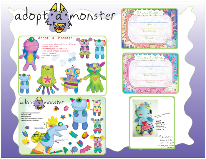 toy design portfolio by emily finegold at Coroflot.com