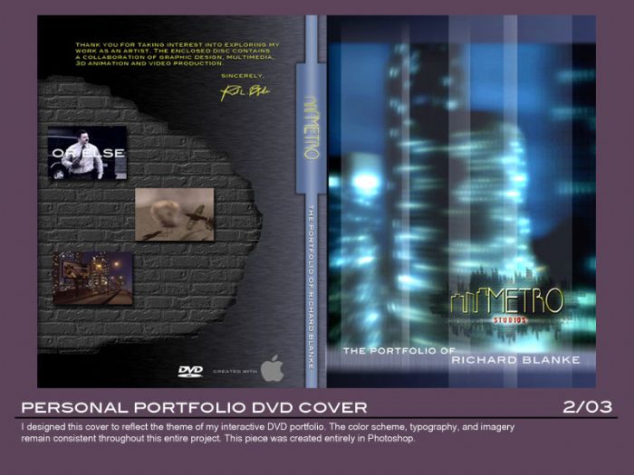 An upload by Richard Blanke on Coroflot: to the project Portfolio