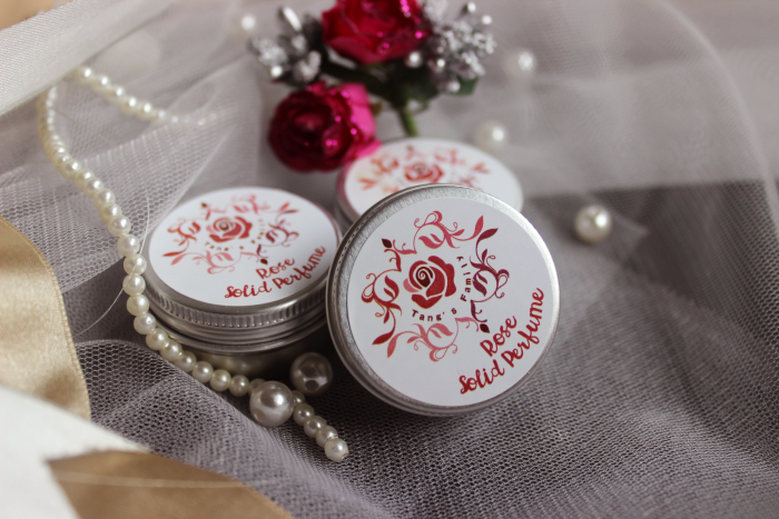 Label Design Sticker - Rose Solid Perfume by Marris Chua at Coroflot.com
