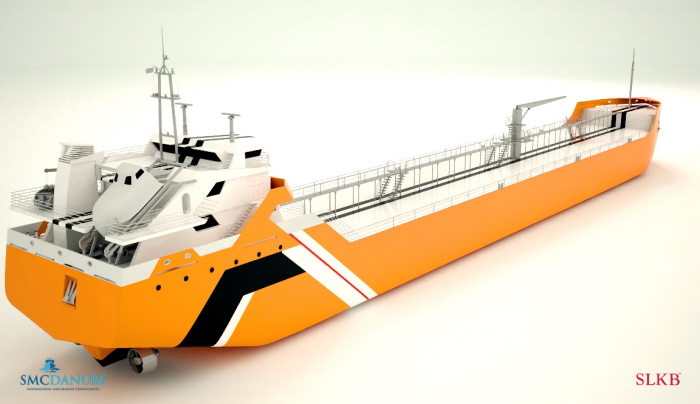 Oil tanker (ship design visualization) by Márk Csikós at Coroflot.com