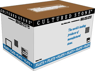 Owens-Corning / Cultured Stone / Packaging by Greg Brown at Coroflot.com