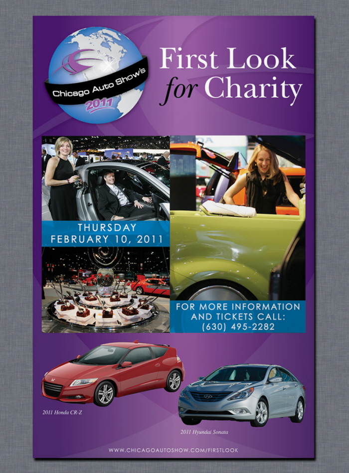 Chicago Auto Trade Association Poster by Kimberly Pry at Coroflot.com